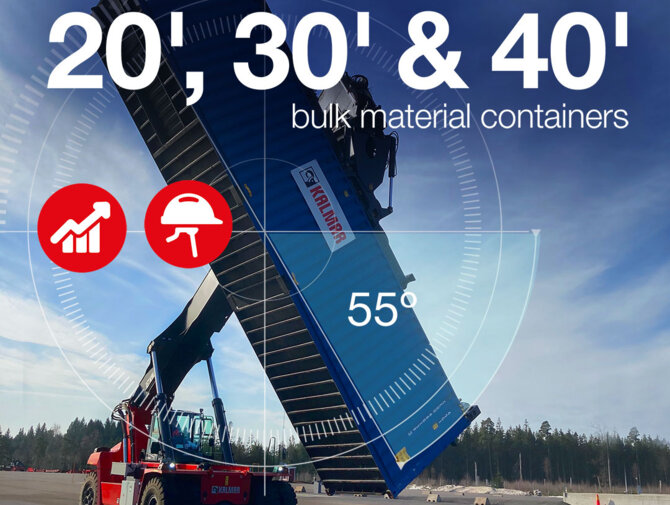 Kalmar Eco Reach Stacker | Kalmarglobal