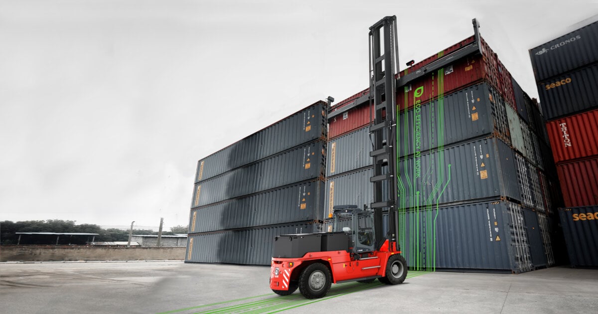 Kalmar Electric Empty Container Handler - ECG70