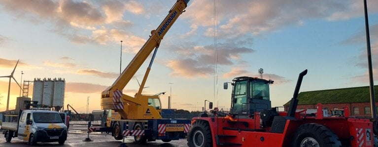 ABP Newport improves steel handling safety with Kalmar forklifts with ...