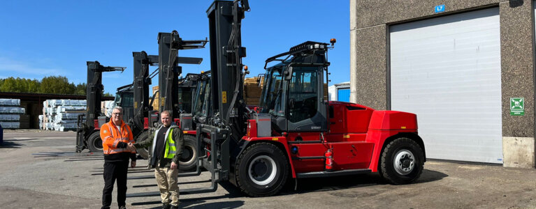 Rock-solid choice times ten: Finnish heavy equipment service opts