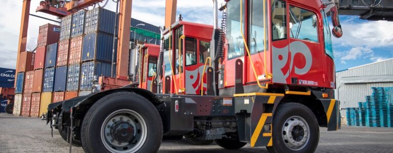 The T2i Terminal Tractor serves the maritime heart of the Maldives