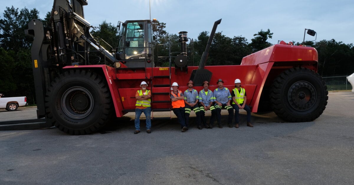 The largest forklift in America