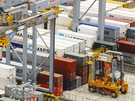 Automatic stacking cranes | Kalmarglobal
